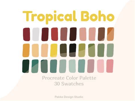 4th Of July Color Palette Colorful Graphic By Pakka Design Studio