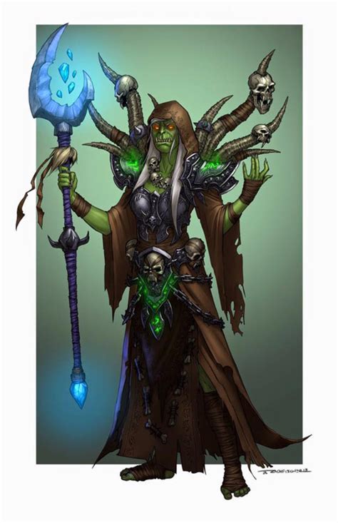 Female Guldan Cosplay From World Of Warcraft Media Chomp