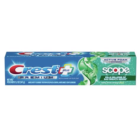 Crests Scope Complete Whitening Toothpasteminty Fresh Buy Crest