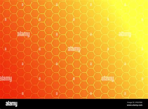Pattern With Geometric Elements In Yellow Orange Tones Gradients Vector Abstract Background