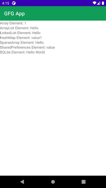 What All Data Structures Android Developer Should Know Geeksforgeeks