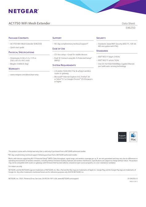 NETGEAR Mesh WiFi Extender Boost Your Existing WiFi AC1750 WiFi Mesh Extender At Rs 10999 WiFi