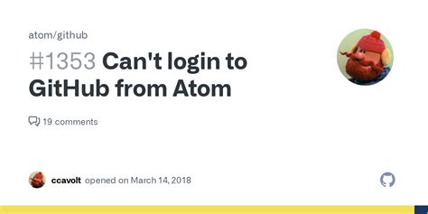 Cant Login To Github From Atom · Issue 1353 · Atomgithub · Github