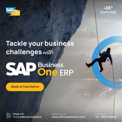 Streamline Business Operations With Sap Business One Softcore Solutions Pvt Ltd Sap Gold