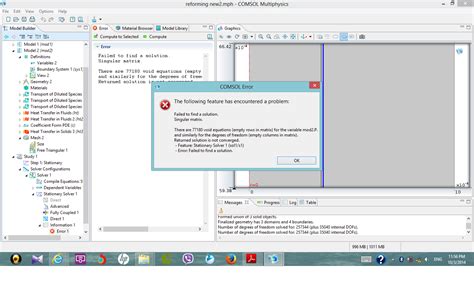 Can Anybody Help To Solve The Attached Error In Comsol Researchgate