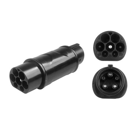 Переходник для зарядки Kia Nissan электромобиля Type 2 Type 1 7 кВт 1 фаза 220 В купить с