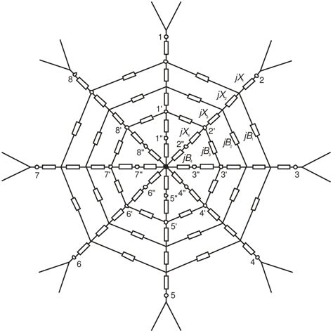composite decoupling network for an 8 element circulant symmetric array