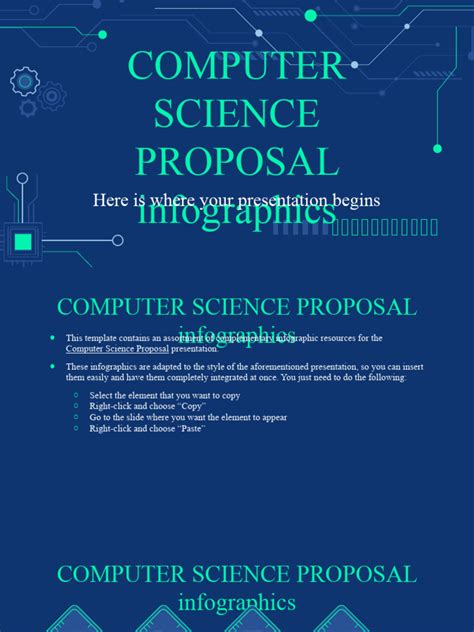 Computer Science Proposal Infographics By Slidesgo Pdf Planets