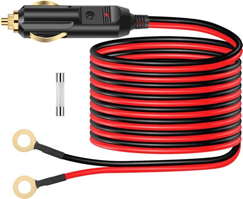 Dongge 66ft 12v 24v Car Male Plug Cigarette Lighter Plug