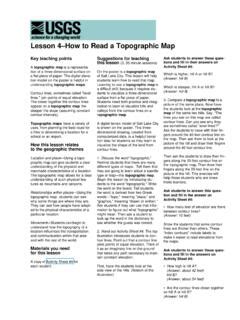 Lesson How To Read A Topographic Map Lesson How To Read A Topographic Map Pdf PDF PRO