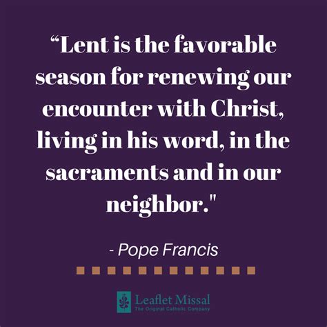 9 Inspiring Lenten Quotes And Sayings From Pope Francis Soul Scroll Leaflet Missal