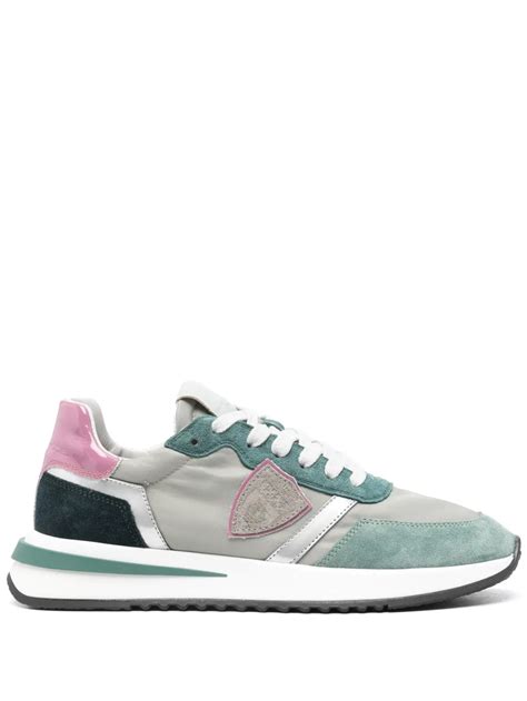 Philippe Model Paris Tropez 21 Sneakers Green Farfetch Uk