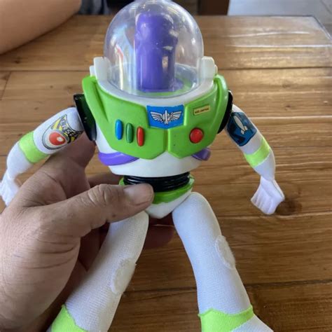 Buzz Lightyear Plush 9 Disney Toy Story Burger King 1995 Voice