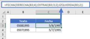 Convertir Una Cadena De Texto En Una Fecha Excel Y Google Sheets Automate Excel