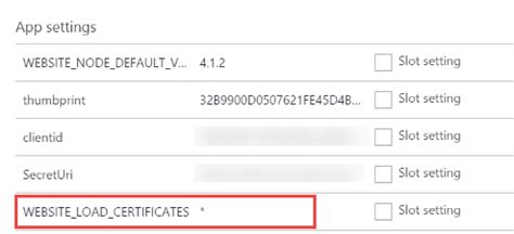 Ssl Certificate Not Found On Azure Web App Stack Overflow