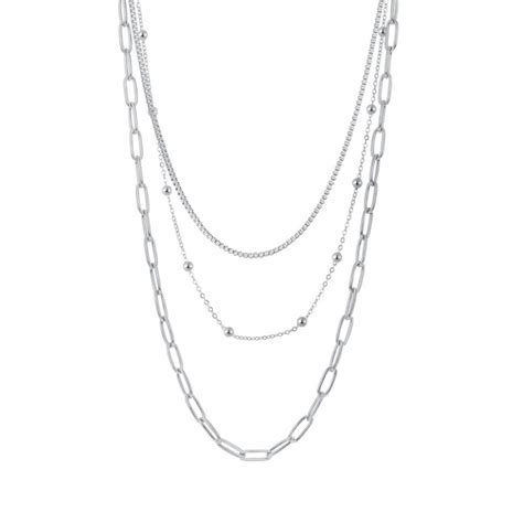 316l Roestvrij Staal Mode Fijne Sieraden 2 Layer K Grandado