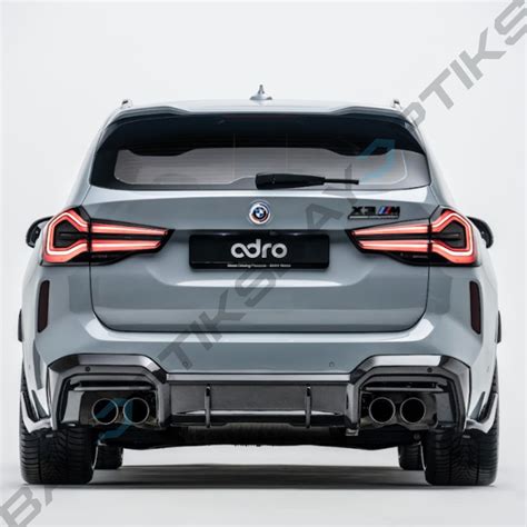 2022 Present Adro Bmw F97 Lci X3m Carbon Fiber Rear Diffuser Bayoptiks