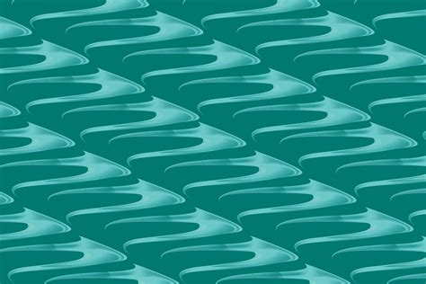 Abstract Green Turquoise Geometric Seamless Pattern With Diagonal Lines Tracks Halftone