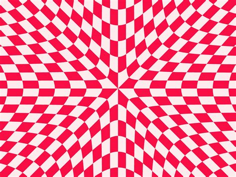 Download Checkered Red Color Pattern Wallpaper