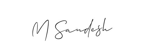 92 M Sandesh Name Signature Style Ideas Ideal Online Signature
