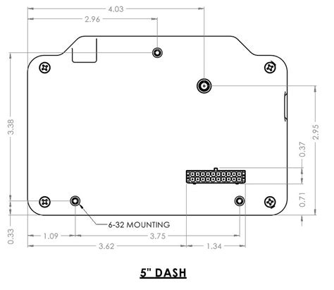 Tinker Electronic V2 Digital Dash Display Carchains3d Llc