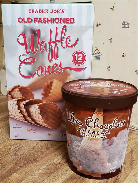 Whats Good At Trader Joes Trader Joes Old Fashioned Waffle Cones