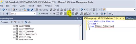 how can i find the sql execution plan for a custom view in sql server