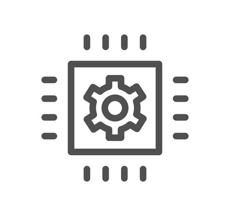 Robotic Process Automation Related Icon Outline And Linear Vector
