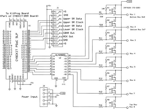 Circuit Diagram Of Led Display Board Circuit Diagram