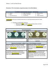 Module Dba Answer Key Docx Pdf Module Land Use Exam Review Directions Fill In The
