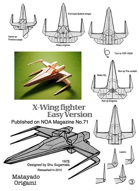 How To Make An X Wing Out Of Paper At Brain Ervin Blog