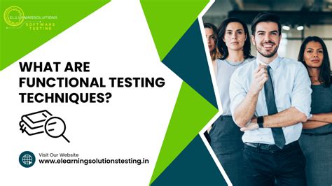 What Are Functional Testing Techniques Elearningsolutionstesting