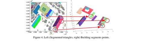 Left Segmented Triangles Right Building Segments Points Download