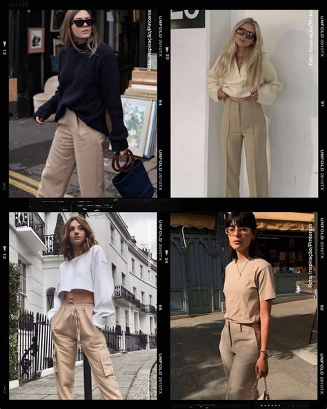 Looks Incríveis Com A Cor Bege Veste Shop Roupa Feminina Lupo