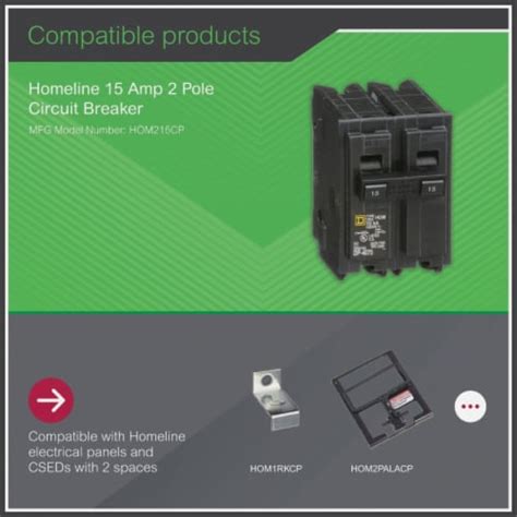 Square D Homeline Circuit Breaker 1 Ct Kroger