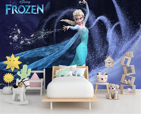 Frozen Movie Wall Mural Elsa Nursery Decor Etsy