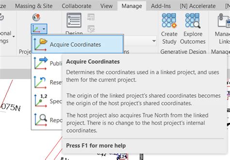 Acquire Coordinates From Building A To Building B Autodesk Community