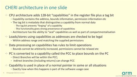 Arm Talks About Cheri And Morello At Hot Chips • The Register