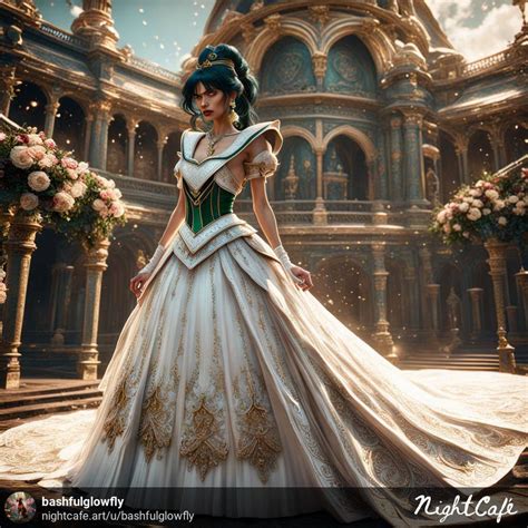 Sailor Pluto Wearing Wedding Dress Ornate Vintag By Bashfulglowfly On Deviantart