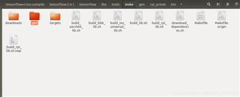 X8664 Ubuntu为树莓派zeroarmv6交叉编译tensorflow Litetensorflow Lite交叉编译 Csdn博客