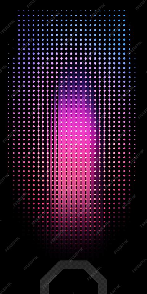 Colorful Abstract Design With Gradient Dots Creating A Modern Visual Effect Premium Ai