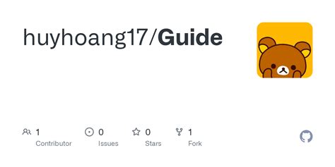 GitHub Huyhoang17 Guide