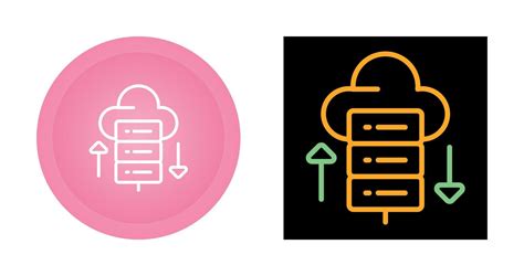 Web Server Vector Icon 40599405 Vector Art At Vecteezy