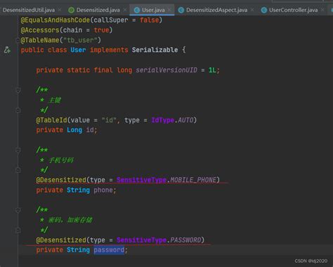 使用切面对出参脱敏切面切注解脱敏返回参数 Csdn博客
