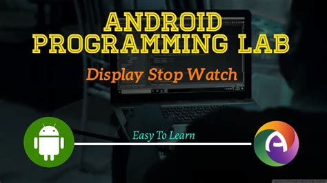 Stopwatch Android Programming Cs Bca Sixth Semester