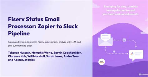 Hackathon Fiserv Status Summarization