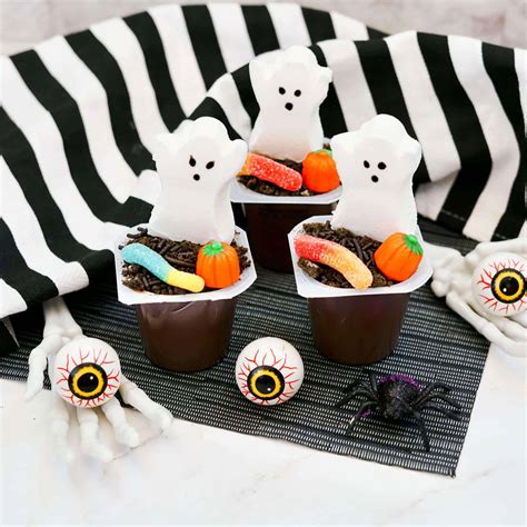 5 Minute Halloween Pudding Cups Love Peace Motherhood