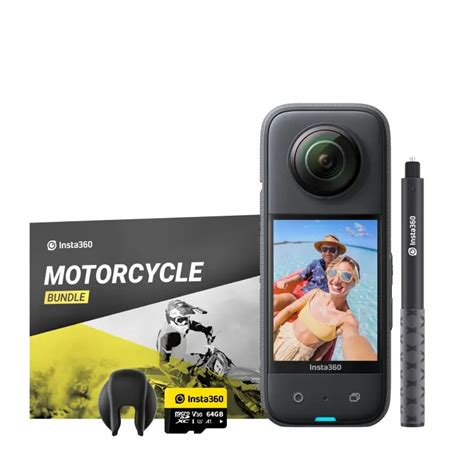 Insta360 X3 Motorcycle Bundle Kit Photography Video Cameras On Carousell