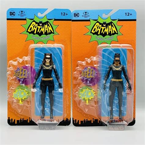 Batman Classic Tv Series Catwoman Julie Newmar And Eartha Kitt Retro ‘66