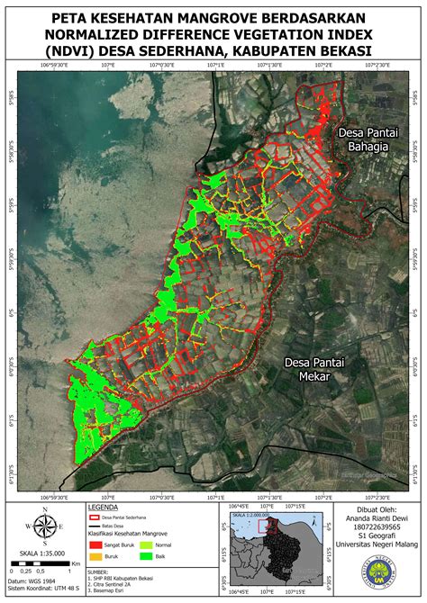 Mangrove Vegetation Health Index Spatialnode